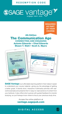 Sage Vantage: The Communication Age: Connecting and Engaging 4th ...