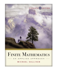 Finite Mathematics: An Applied Approach 11th edition | 9780470458273 ...