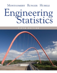 Engineering Statistics 5th edition | 9780470631478, 9781118137994 ...