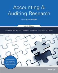 Accounting and Auditing Research: Tools and Strategies 9th edition ...