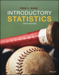 Introductory Statistics 10th edition | 9781119679639, 9781119674191 | VitalSource