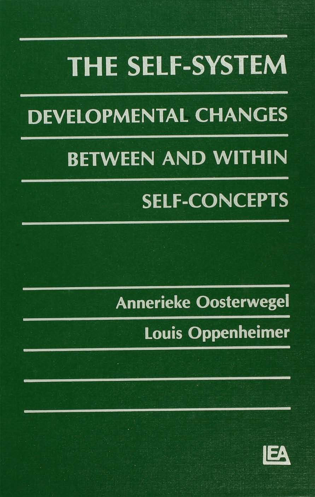 ISBN 9780805812169 - The Self-system: Developmental Changes Between and ...
