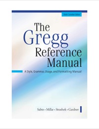 The Gregg Reference Manual (Canadian Edition) 9th edition ...