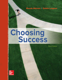 Choosing Success 3rd edition | 9781259924958, 9781260164978 | VitalSource