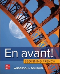En avant! Beginning French 3rd edition | 9781259999826, 9781260267341 ...