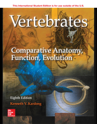 Vertebrates: Comparative Anatomy, Function, Evolution 8th edition ...