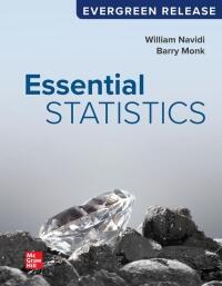 Essential Statistics 3rd edition | 9781260359794, 9781260492293 ...