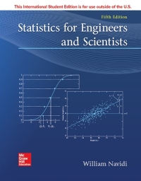 Statistics for Engineers and Scientists 5th edition | 9781260547887 ...