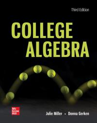 College Algebra 3rd edition | 9781260260434, 9781264248520 | VitalSource