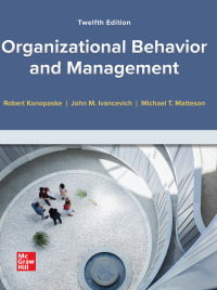 Organizational Behavior and Management 12th edition | 9781260260533 ...