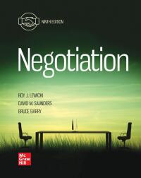 Negotiation 9th edition | 9781265608750, 9781265832513 | VitalSource