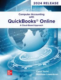 Computer Accounting with QuickBooks Online 4th edition | 9781264136742 ...