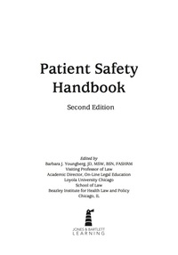 Patient Safety Handbook 2nd edition | 9780763774042, 9781284084078 ...