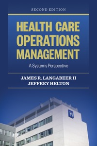 Health Care Operations Management 2nd edition | 9781284050066 ...