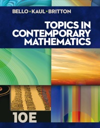 Topics in Contemporary Mathematics 10th edition | 9781285624945 ...