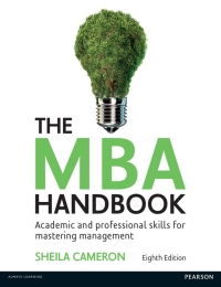 MBA Handbook, The 8/E ePDF 9781292088716 – Learn Paperless