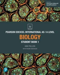 Pearson Edexcel International AS Level Biology Student Book 1st edition ...