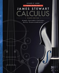 Study Guide for Stewart's Single Variable Calculus: Early ...