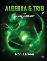 Algebra & Trigonometry 10th edition | 9781337271172, 9781337514255 ...