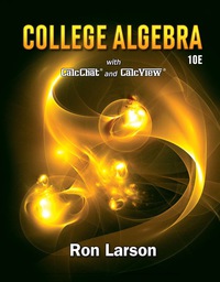 College Algebra 10th edition | 9781337282291, 9781337514613 | VitalSource