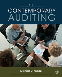 Contemporary Auditing 11th edition | 9781337650380, 9781337514811 ...