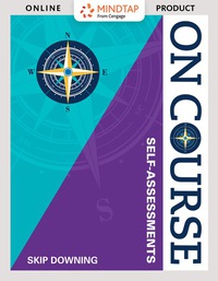 MindTap Self Assessment for Downing's On Course: Strategies for ...