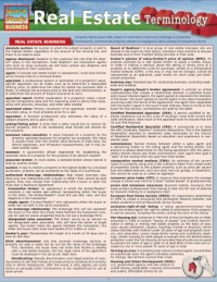 REAL ESTATE TERMINOLOGY STUDY GUIDE | 9781423216667, 9781423216667 ...