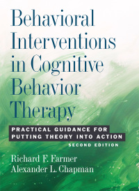 Behavioral Interventions in Cognitive Behavior Therapy | 9781433820359 ...