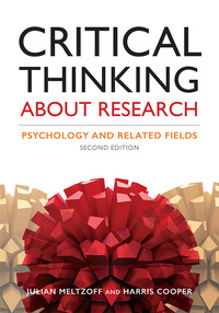 Critical Thinking About Research 2nd edition | 9781433827105 ...
