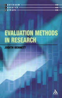 Evaluation Methods in Research 1st edition | 9780826464781 ...