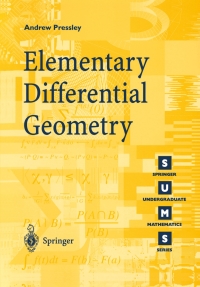 Elementary Differential Geometry | 9781852331528, 9781447136965 ...
