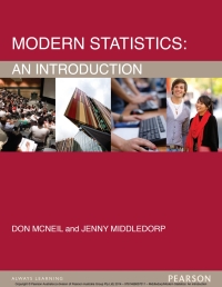 Modern Statistics (Pearson Original Edition) 2nd edition ...