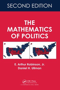 The Mathematics of Politics 2nd edition | 9780367239039, 9781498798884 ...