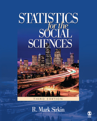 Statistics for the Social Sciences 3rd edition | 9781412905466 ...