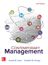 Contemporary Management 10th edition | 9781259921988, 9781526821447 ...