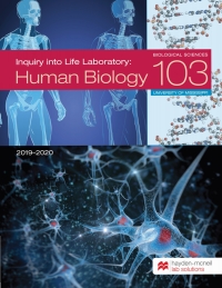 Biological Sciences 103, Inquiry into Life Laboratory: Human Biology ...