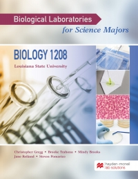 Biological Laboratories for Science Majors: Biology 1208 ...