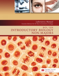 BIOL 1308: Introductory Biology Non-Majors - El Paso Community College ...