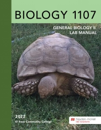 Biology 1107: General Biology II Lab Manual 2022 - El Paso Community ...