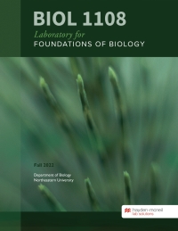 BIOL 1108 Laboratory for Foundations of Biology Northeastern University ...