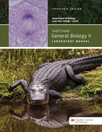 1407/1409 General Biology II Laboratory Manual - Lone Star College ...