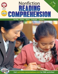 Nonfiction Reading Comprehension, Grades 7 - 8 | 9781580376167 ...