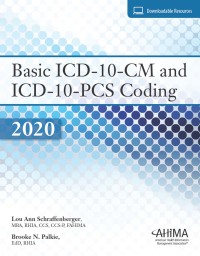 Basic ICD-10-CM and ICD-10-PCS Coding, 2020 7th edition | 9781584267447, 9781584267454 | VitalSource
