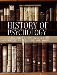 History of Psychology 1st edition | 9781621785682, 9781621783039 ...