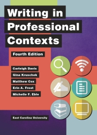 Writing in Professional Contexts 4th edition | 9781680365566 ...