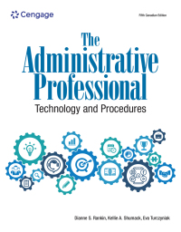 The Administrative Professional: Technology and Procedures 5th edition ...