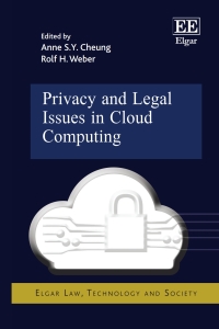 Privacy and Legal Issues in Cloud Computing 1st edition | 9781783477067 ...
