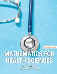 Mathematics for Health Sciences 2nd edition | 9781927737750 ...
