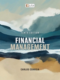 Financial Management 10th edition | 9781998963133, 9781998963140 ...
