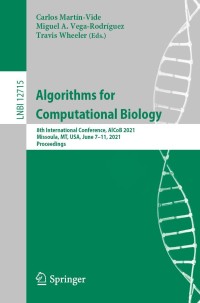 Algorithms for Computational Biology | 9783030744311, 9783030744328 | VitalSource